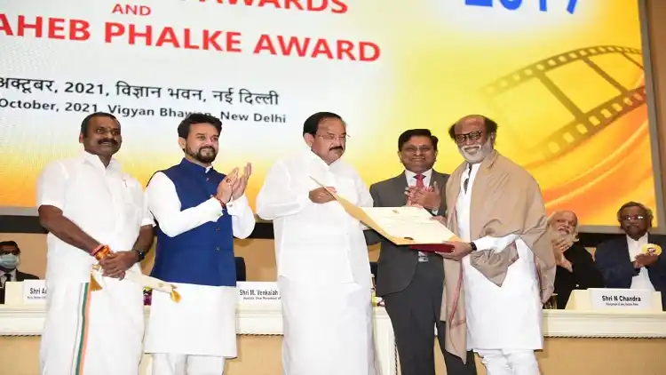 Rajinikanth honoured with Dadasaheb Phalke Award