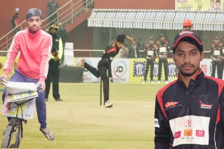 Newspaper hawker Wasim emerges as latest cricket talent
