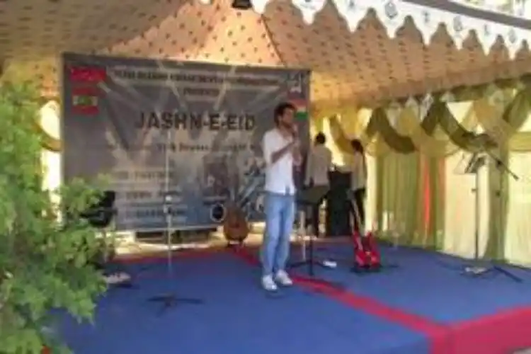 Kashmir youth groove at Jashn-e-Eid musical event in Srinagar
