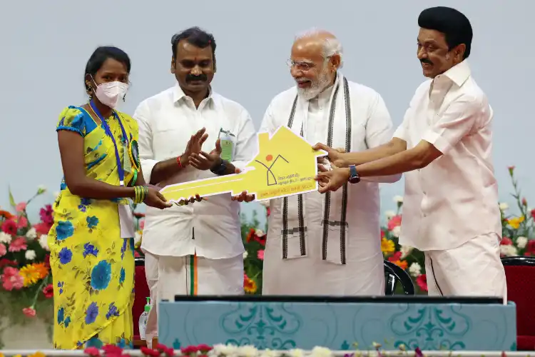 Modi launches projects worth over Rs 31,500 cr in Chennai