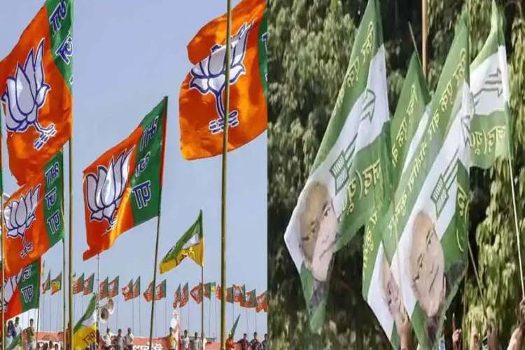 5 JD-U MLAs merge with BJP in Manipur 5 JD-U MLAs merge with BJP in Manipur