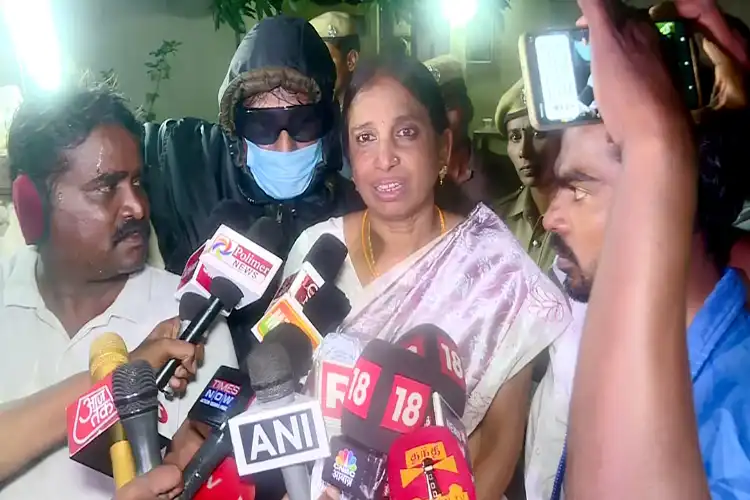 Nalini Sriharan says she wants to be with family