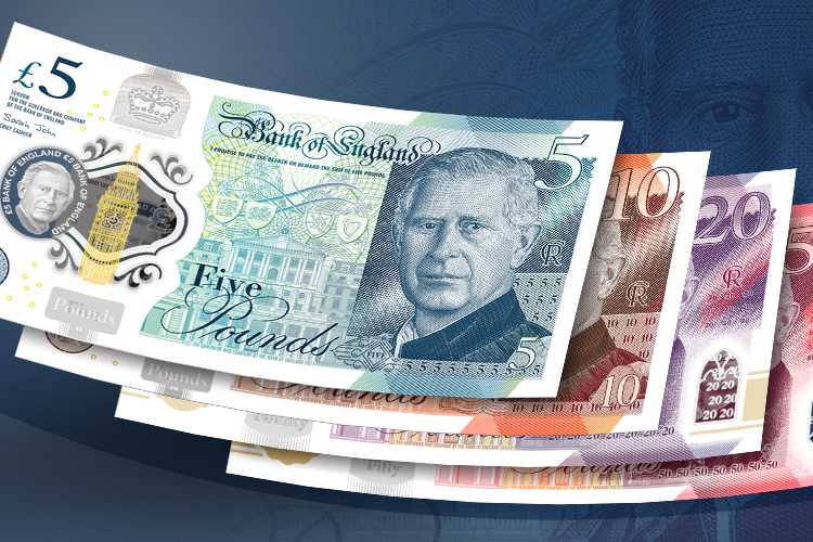 Bank of England unveils design of King Charles banknotes