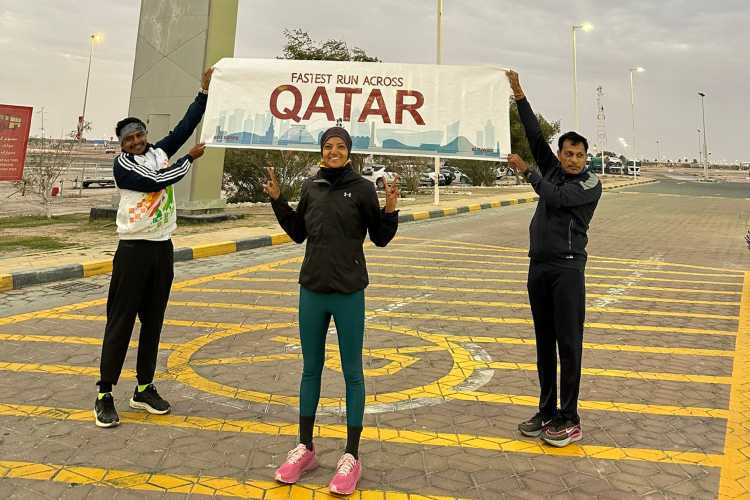 Qatar done, Sufiya sets her eyes on run across UAE next