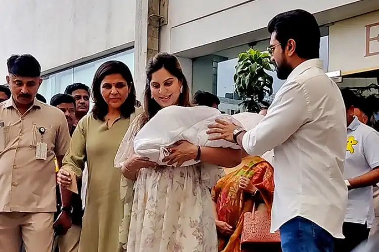 Ram Charan's wife Upasana gives sneak peek into their daughter's naming ...