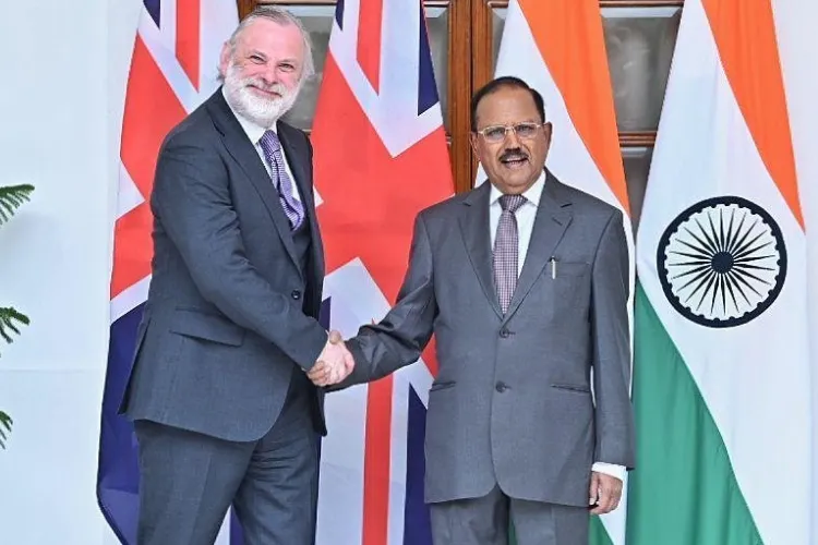 NSA Doval speaks to Barrow on safety of Indian High Commission, diplomats