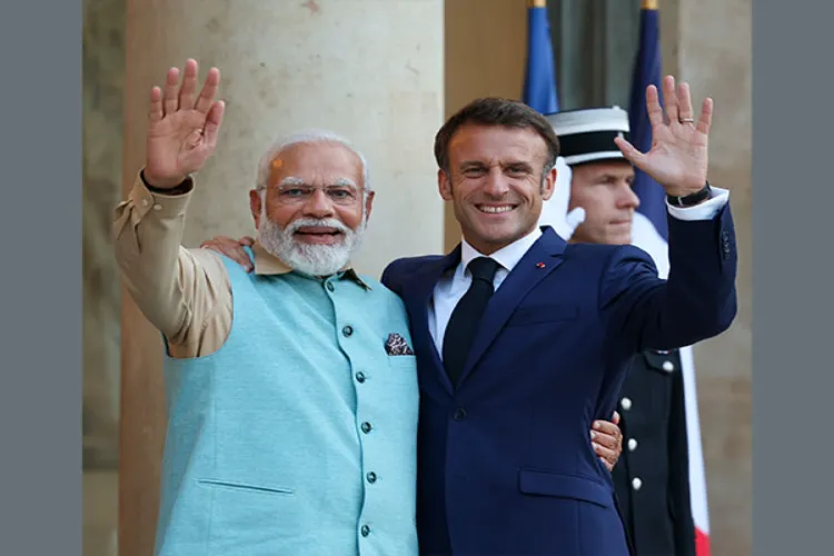 Here's the list of gifts PM Modi received from President Macron