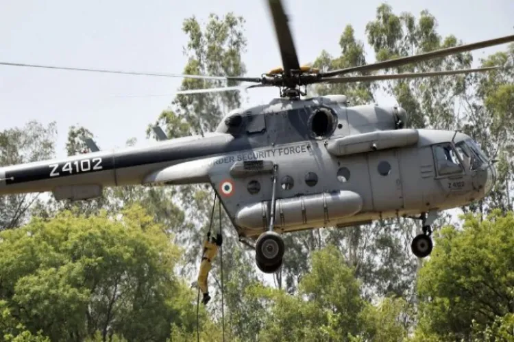 G20 Summit: Delhi Police conducts helicopter slithering exercise