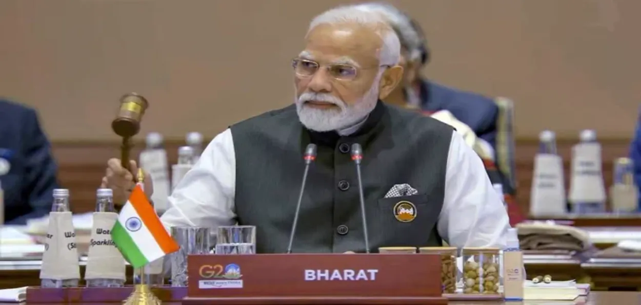 PM Modi announces adoption of Delhi Declaration