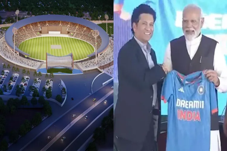 Varanasi cricket stadium: PM Modi lays the foundation stone
