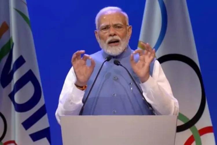 PM inaugurates Global Maritime India summit, unveils plan for blue economy