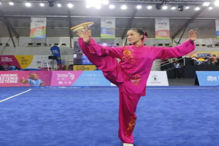 Manipur's Leimapokpum Sanatombi Chanu wins another Wushu gold at ...