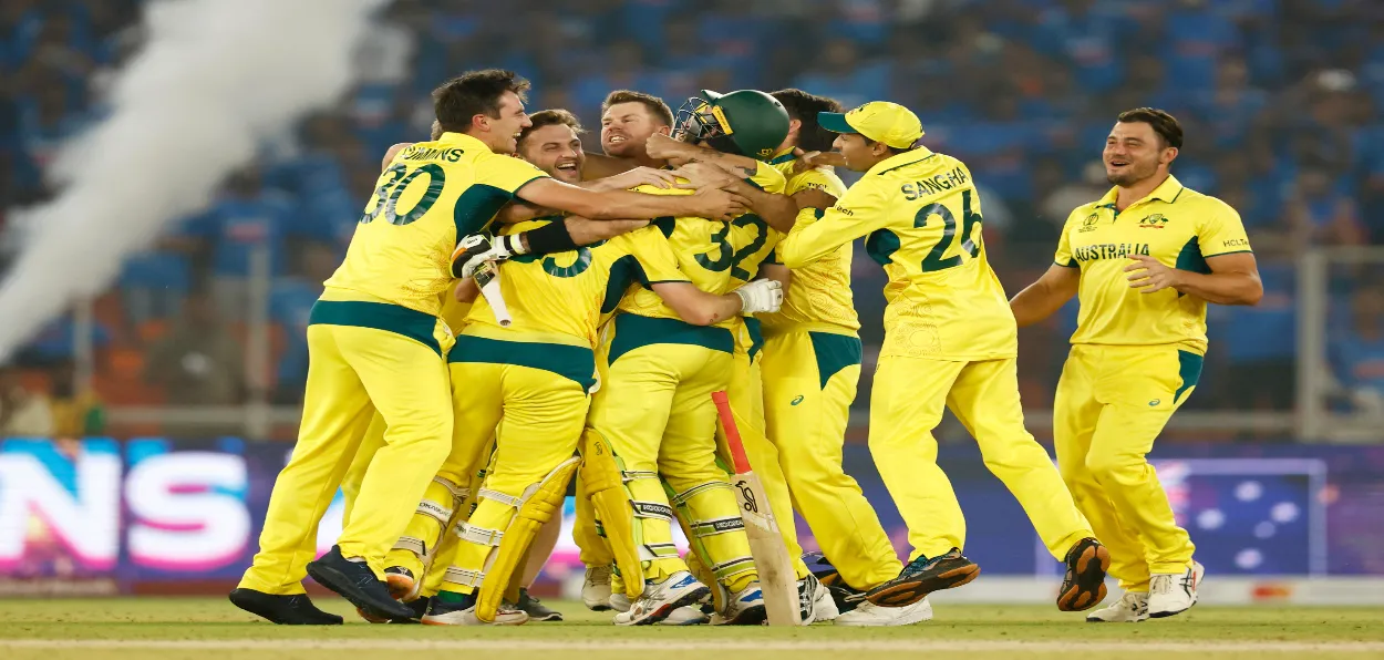 Australia wins 6th World Cup by defeating India comfortably