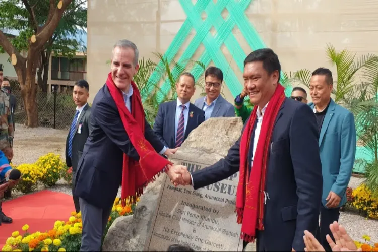 U.S. envoy to India Eric Garcetti inaugurates "Hump World War-II ...