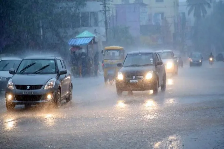 Imd Issues Moderate Rain And Thunderstorm Warnings For 12 Districts In