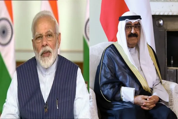 PM Modi extends greetings to Sheikh Mishal Al-Ahmad on taking over as ...