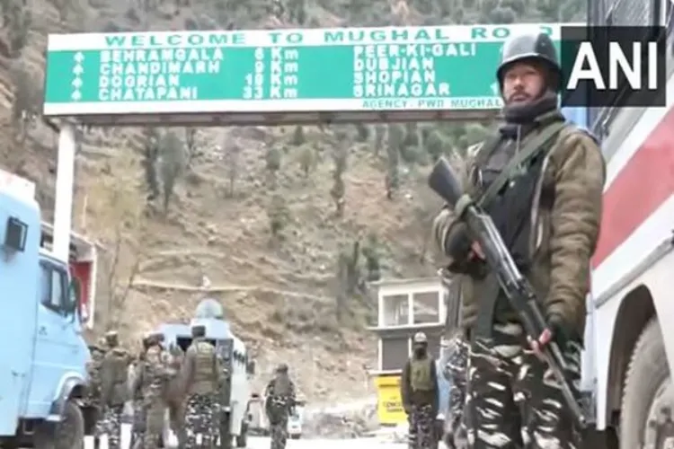 J-K: Security personnel deployed in Poonch amid massive anti-terror ...