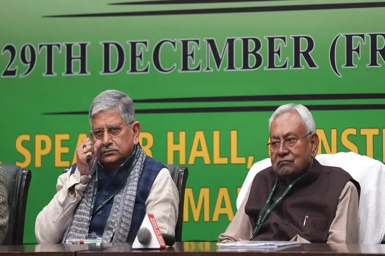 Lalan Singh offers resignation as Party President at JDU National Executive