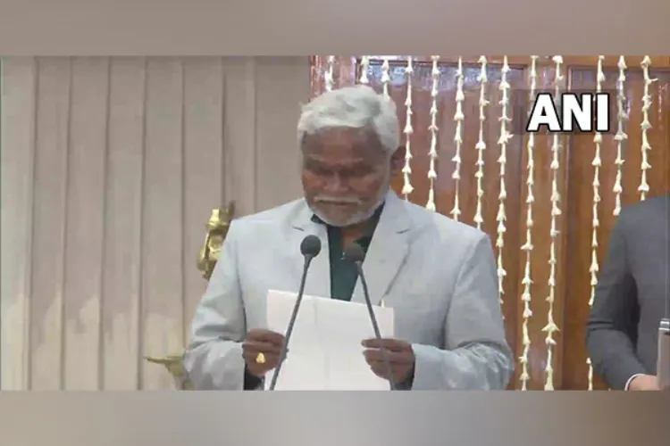 JMM's Champai Soren takes oath as Chief Minister of Jharkhand