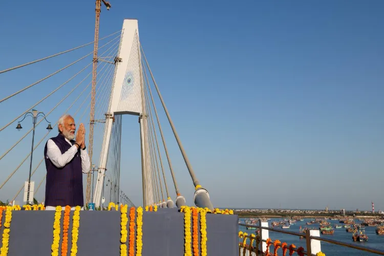 PM Modi inaugurates India's longest cable-stayed bridge in Gujarat