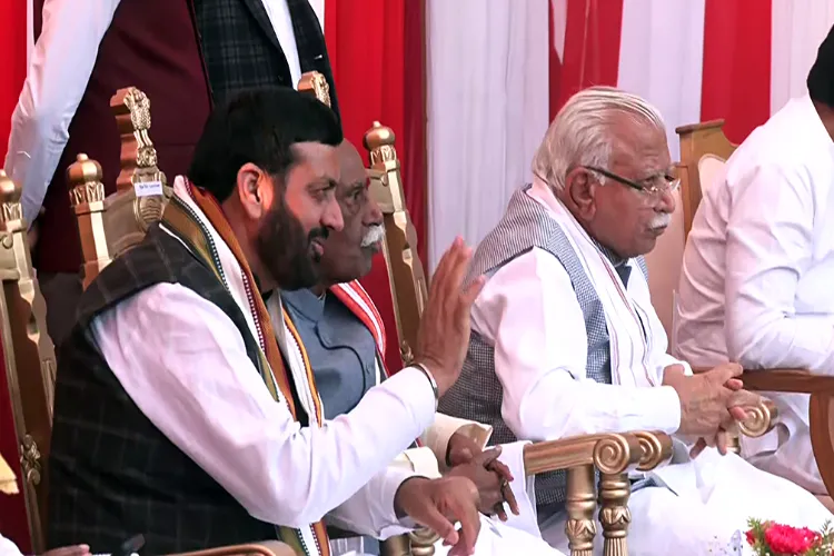 Nayab Singh Saini Takes Oath As Haryana Chief Minister