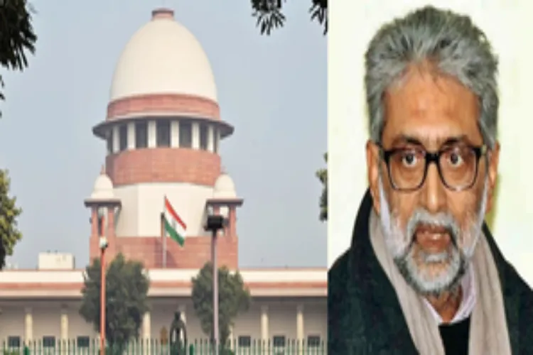 SC grants bail to Gautam Navlakha in Bhima Koregaon case