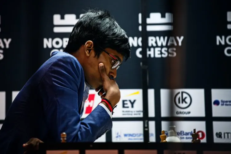 Pragananadhaa stuns world number two in classical chess