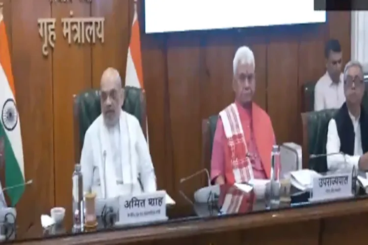 Amit Shah chairs high-level meeting to review J-K security