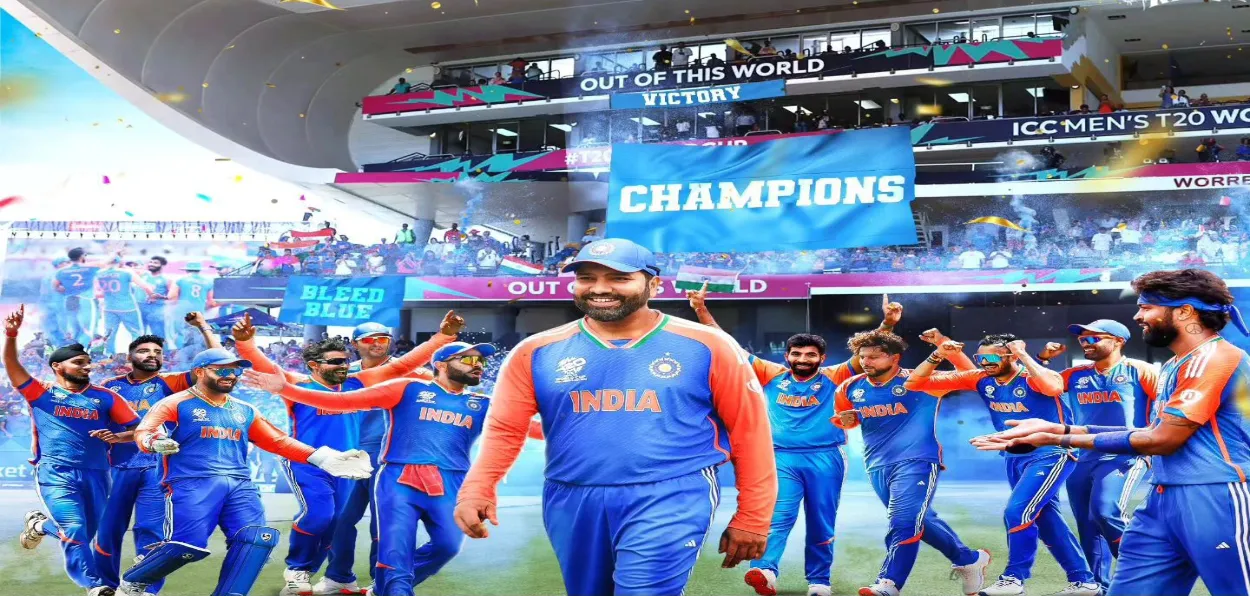 India are T20 World Champions
