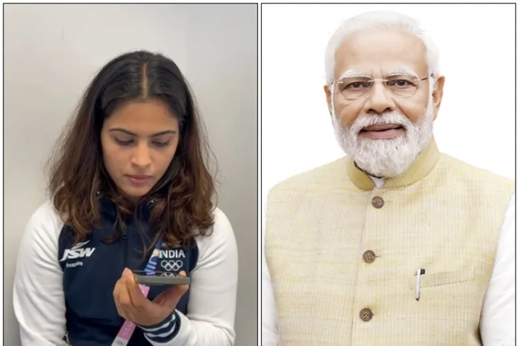 Paris Olympics: PM Modi congratulates Manu Bhaker over phone