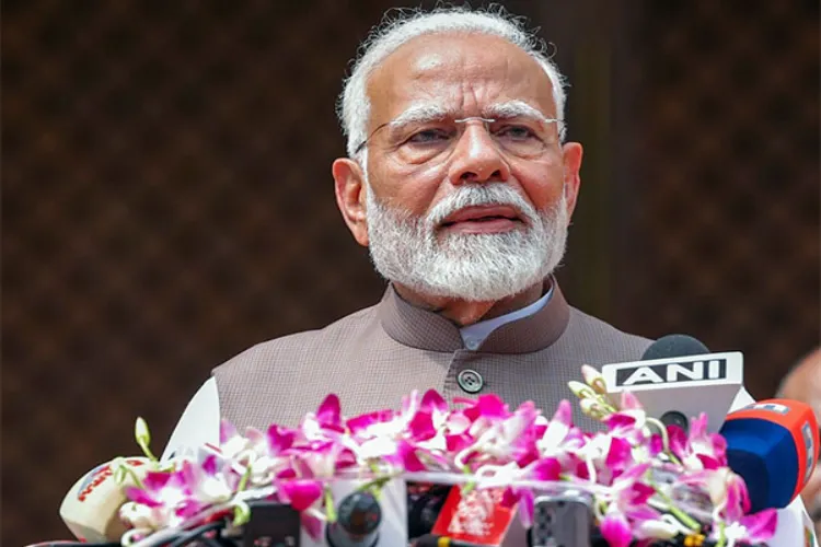 PM Modi pays tribute to freedom fighters on Quit India Movement's anniversary