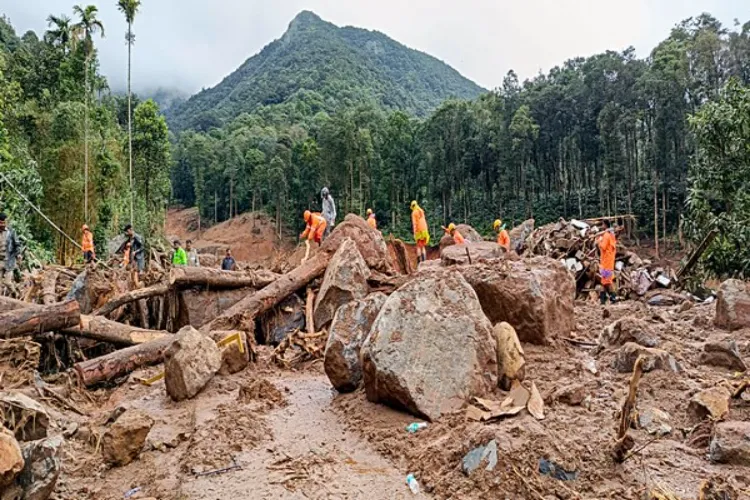 Wayanad landslide: Burst of rainfall 10 pc heavier due to climate change