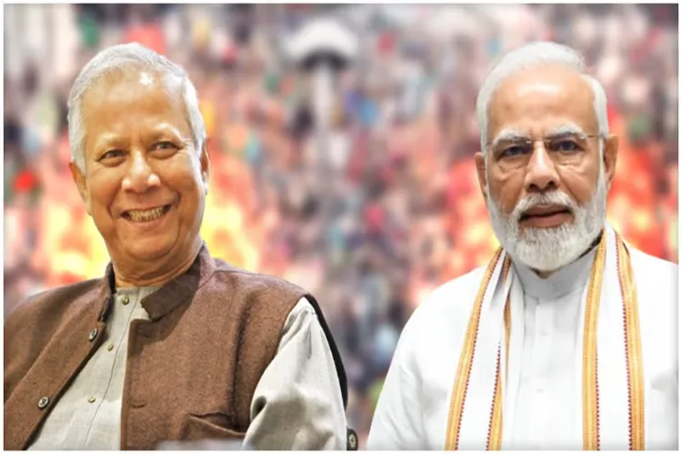 PM Modi holds talks with Bangladesh's Muhammad Yunus