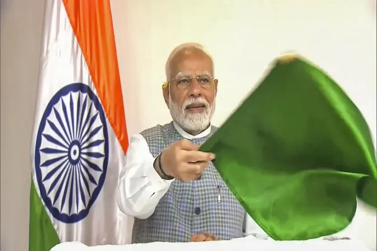 PM Modi flags off six Vande Bharat trains at Jharkhand's Tatanagar