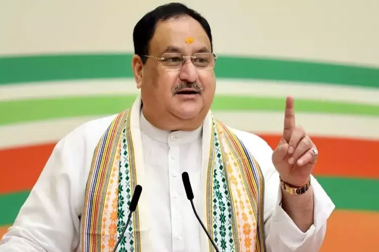 JP Nadda highlights BJP's commitment to tribal rights, women's protection