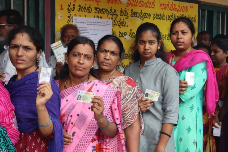 Karnataka Bypolls Over 80 Pc Turnout Recorded In 3 Seats 5497