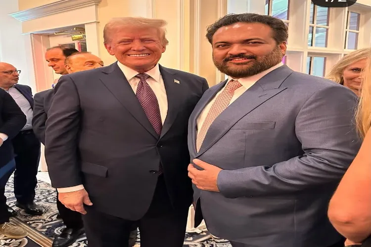 Trump's Indian partner Kalpesh Mehta in US for oath taking