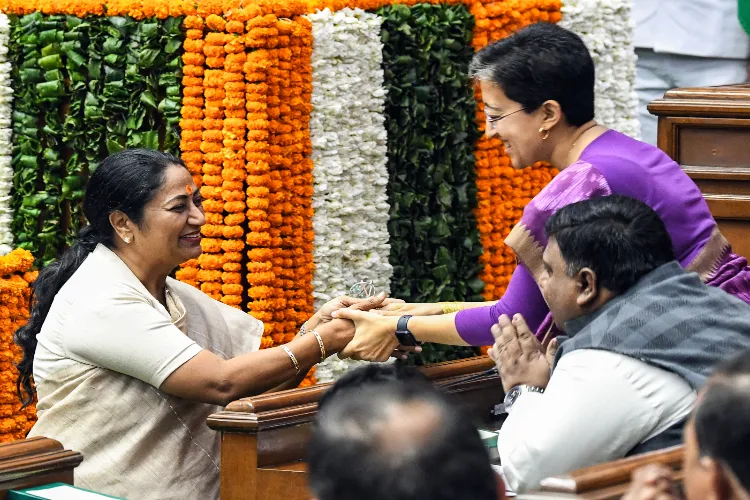 First day, first show: AAP and BJP clash in Delhi Assembly