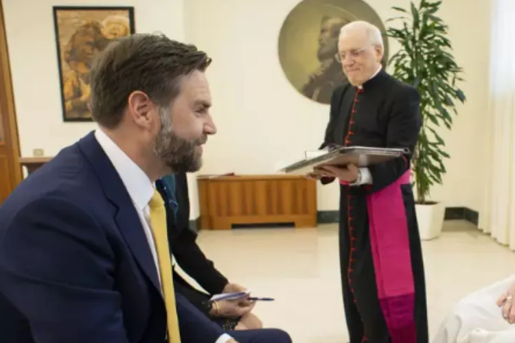 US Vice President JD Vance on his way to Delhi